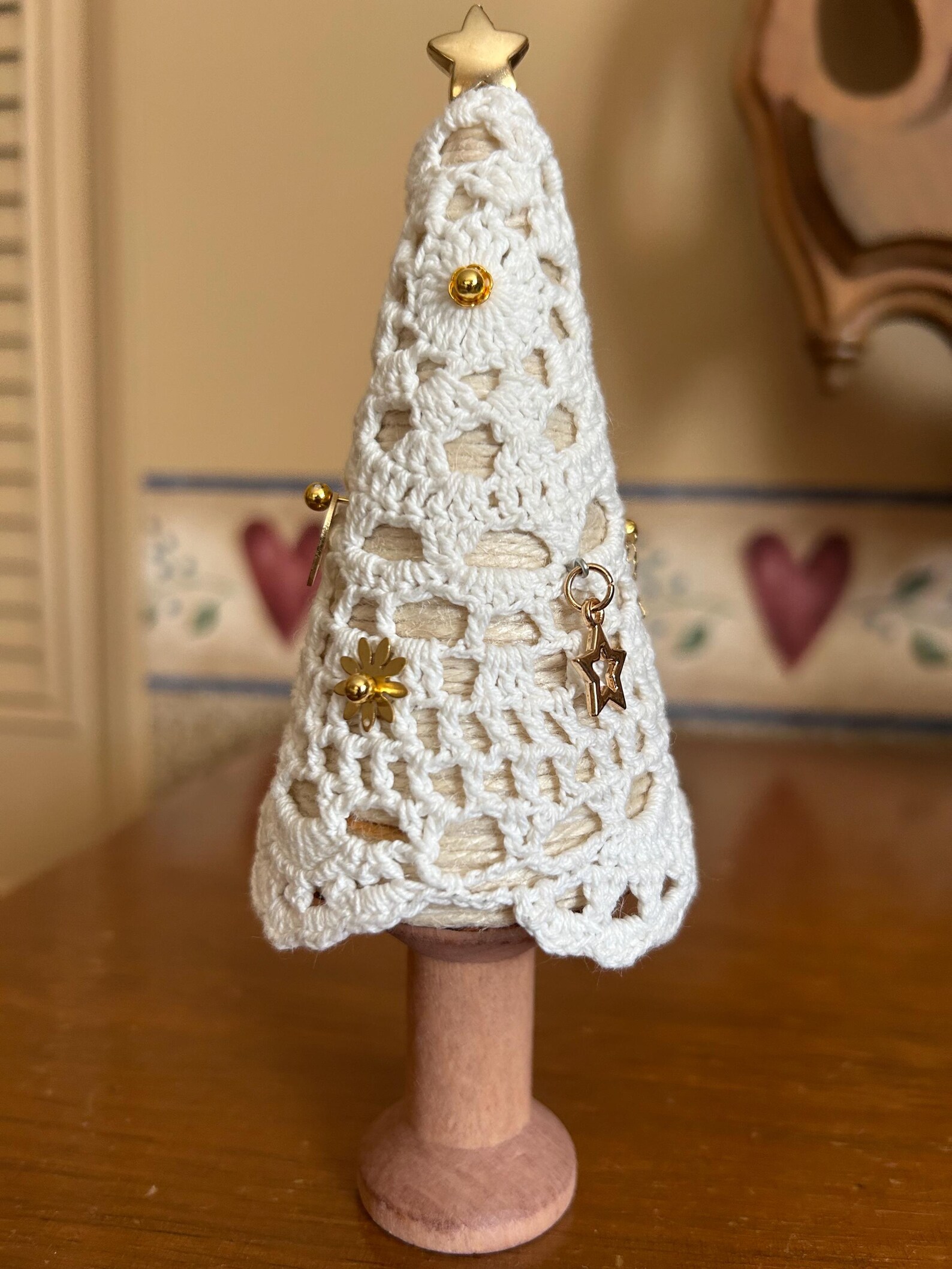 Decorated Doily Trees - Etsy