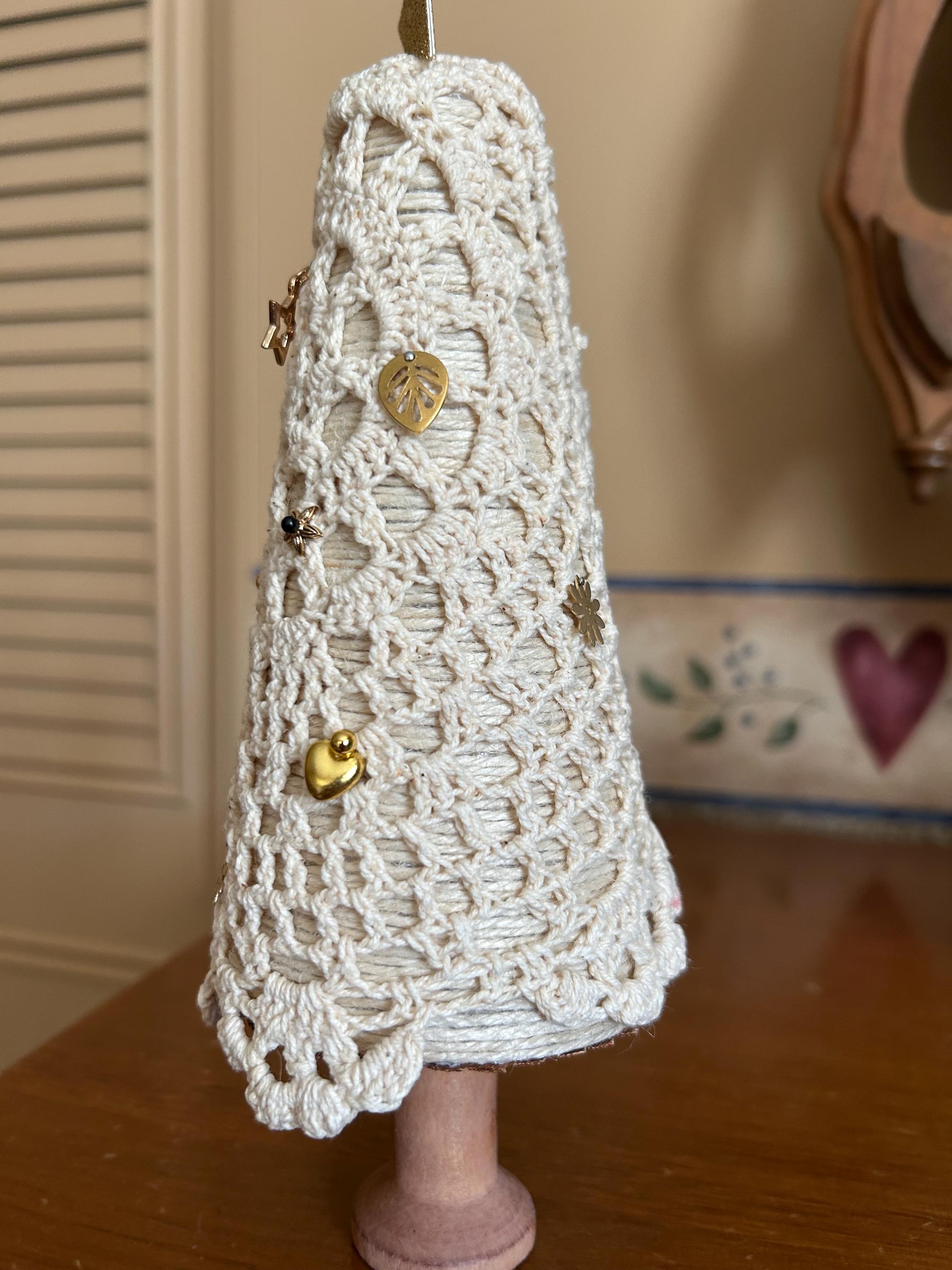 Decorated Doily Trees - Etsy