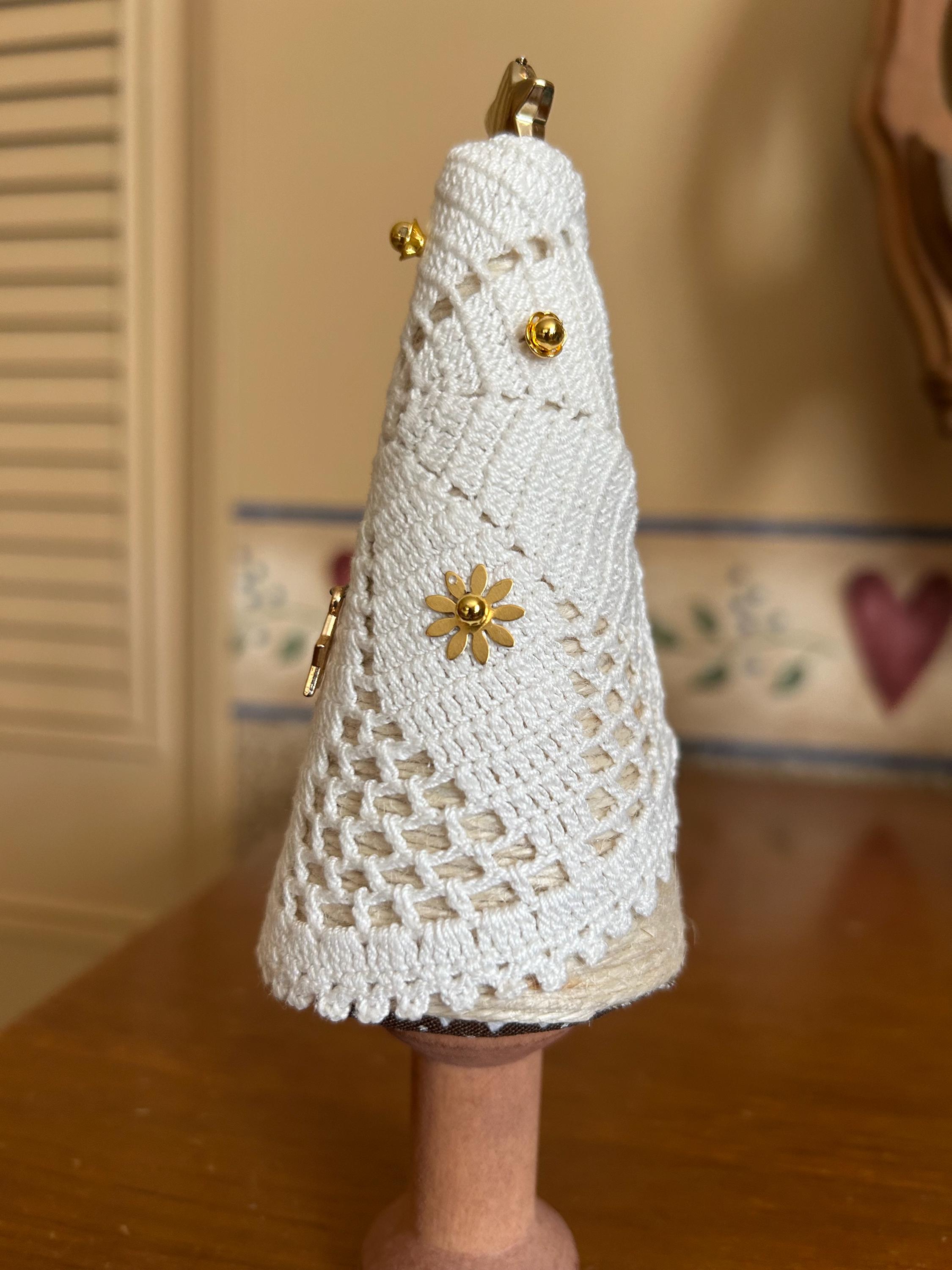 Decorated Doily Trees - Etsy