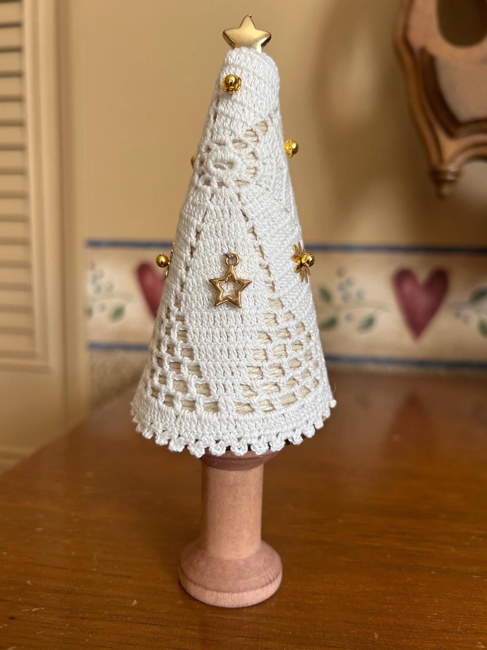 Decorated Doily Trees - Etsy