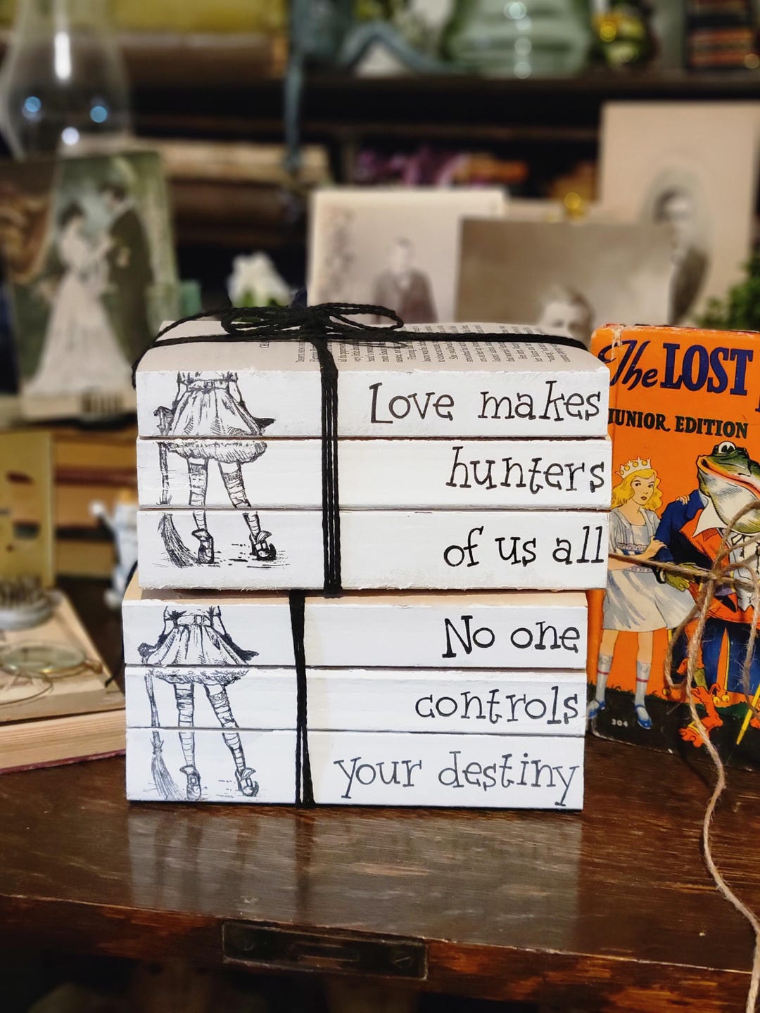 Wicked Handmade Book Stack; Wizard of Oz Decor and Gift - Etsy