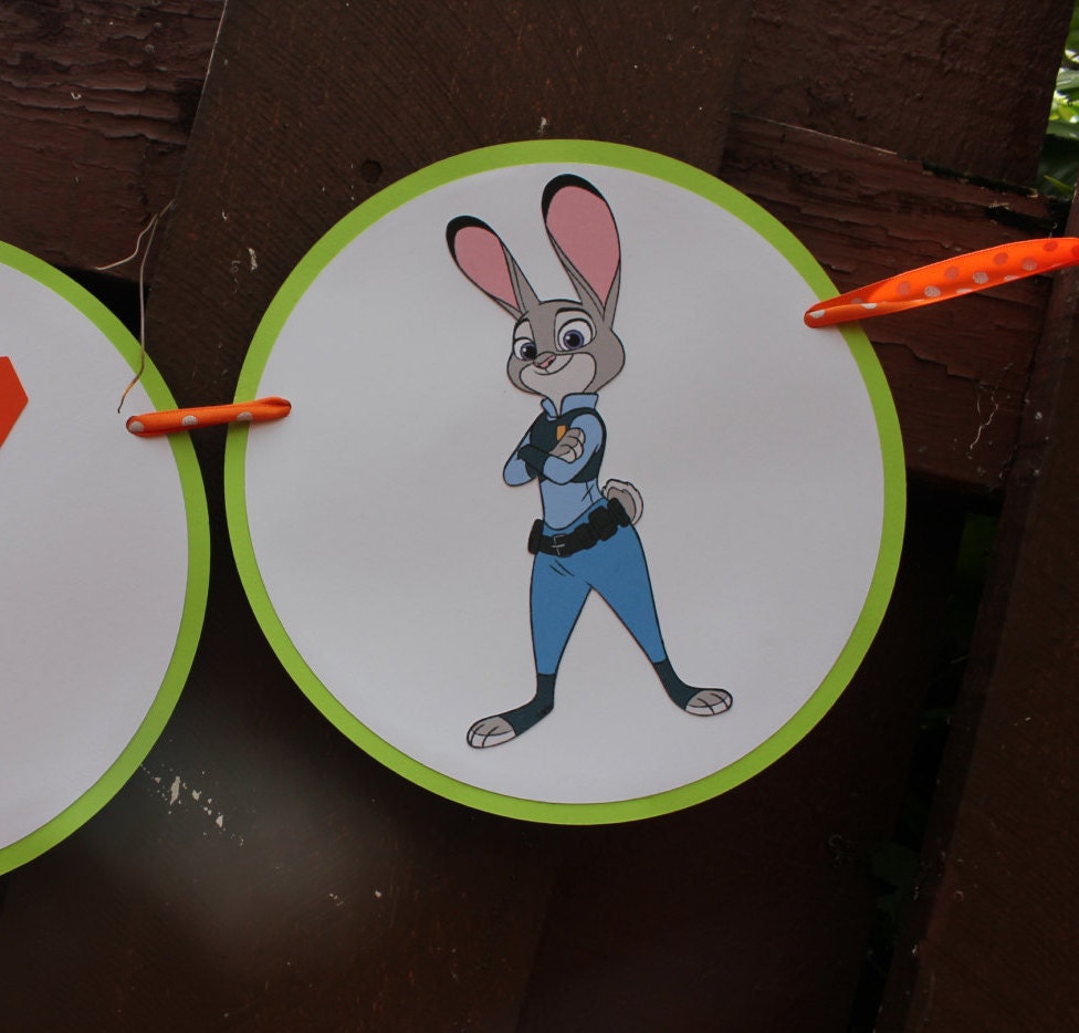 Zootopia Banner/ Zootopia Birthday Banner/zootopia/zootopia Party ...