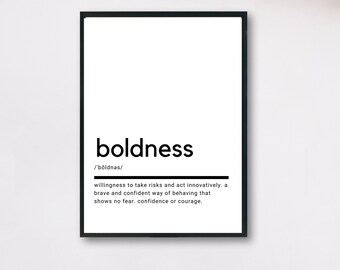 Kindness Definition Printable Wall Art Kindness Poster | Etsy