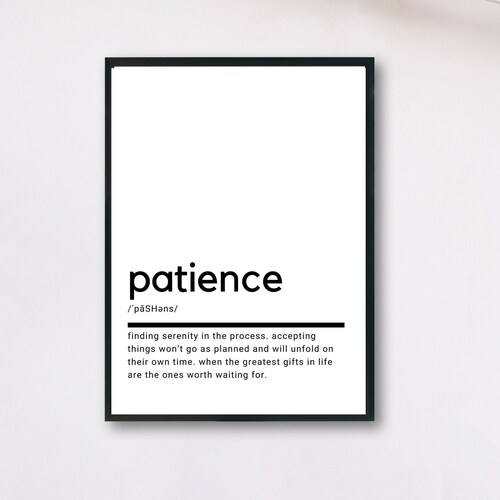 Customized Word & Definition Printable Wall Art Poster - Etsy