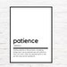 Printable Wall Art Set of 3 | Patience, Perspective and Positivity ...