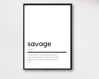 Savage Dripping SVG/PNG Savage Life SVG Instant Download - Etsy