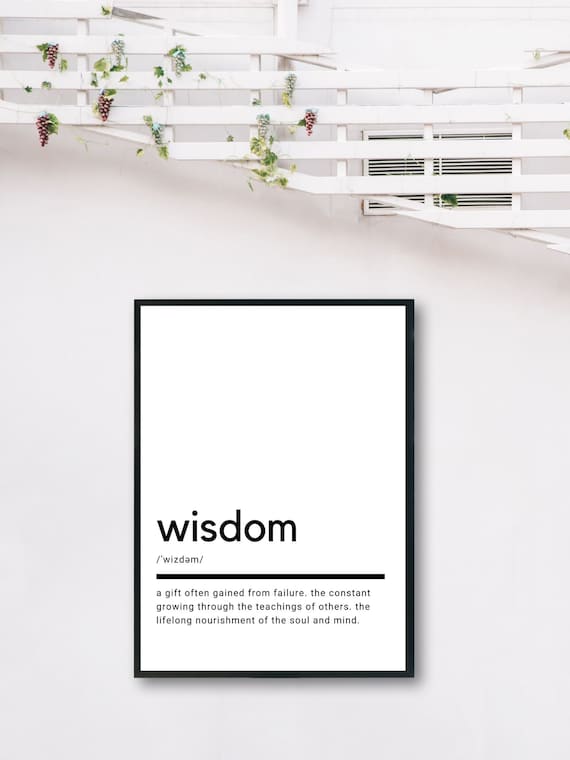Wisdom Is A Gift