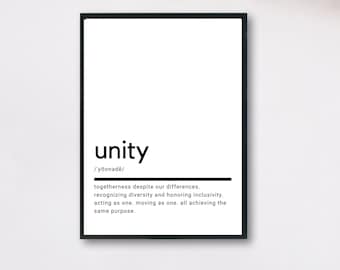 Customized Word & Definition Printable Wall Art Poster | Etsy