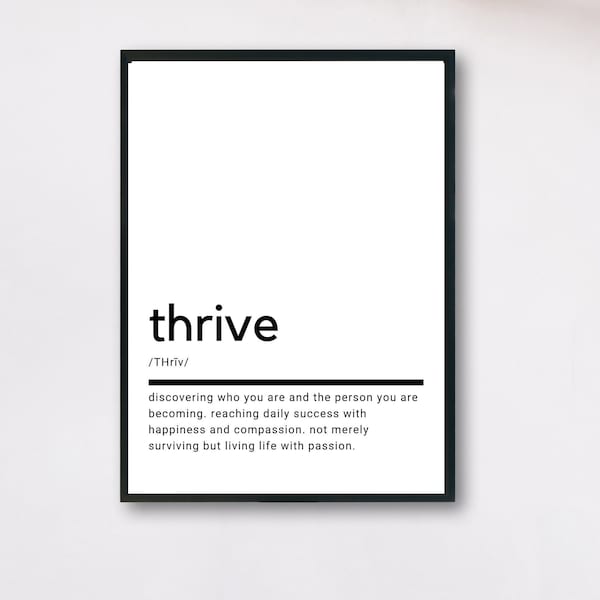 Thrive - Etsy