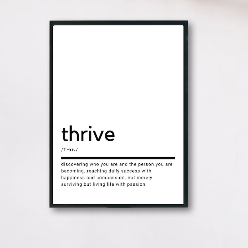 Thrive - Etsy