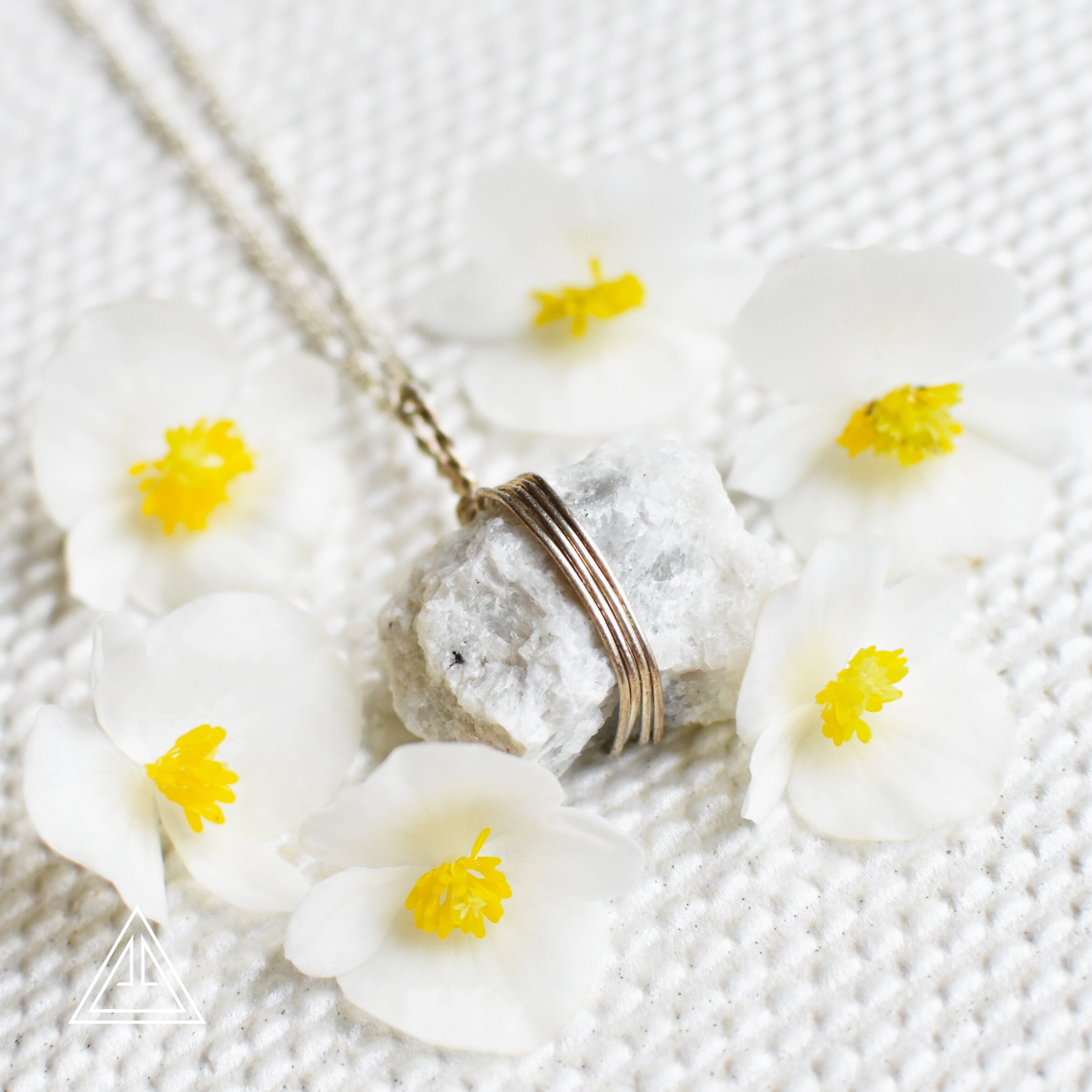 Fluorescent Wernerite necklace, unique boho rave festival jewelry, raw ...