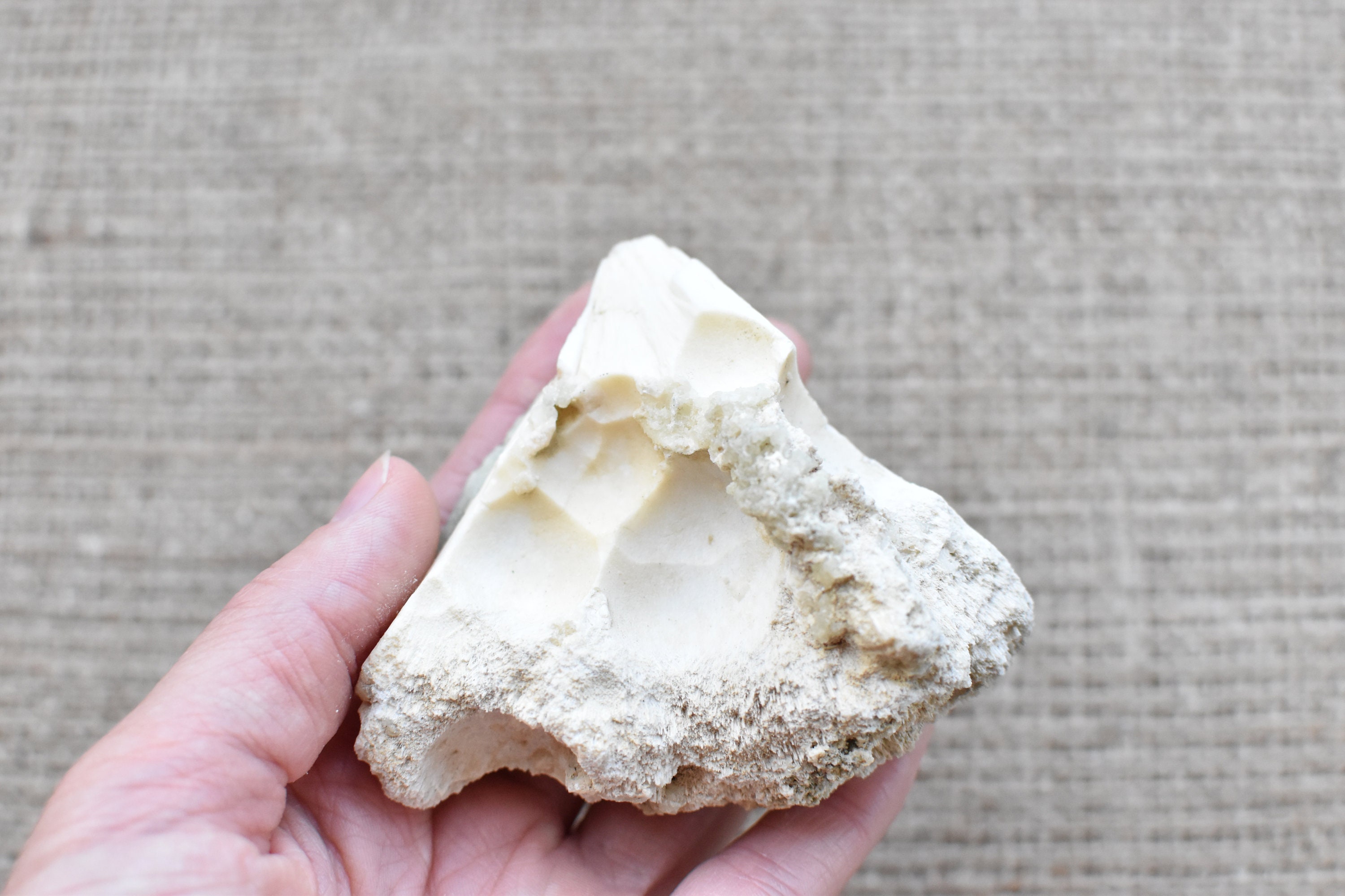 Large pectolite with prehnite specimen. Upper New Street Quarry. Large ...