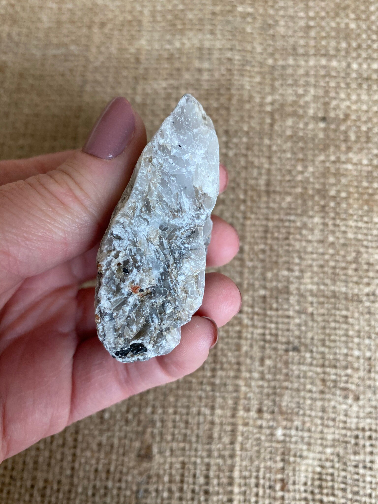 Super Bright CALCITE, WILLEMITE, and Franklinite specimen. UV ...