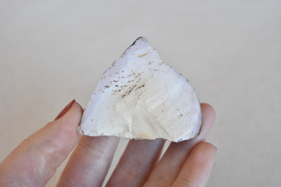 Rough White Mookaite Jasper Crystal. Raw and Natural Specimen. From ...