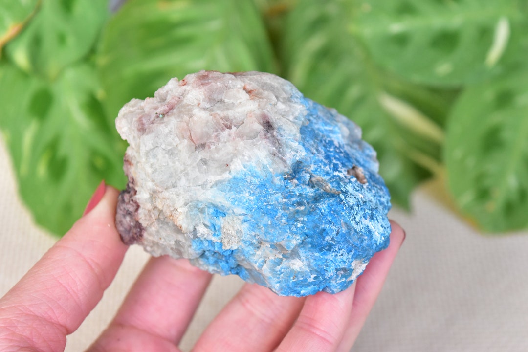 RARE SHATTUCKITE, Plancheite, and Quartz . Healing Raw Crystal From ...