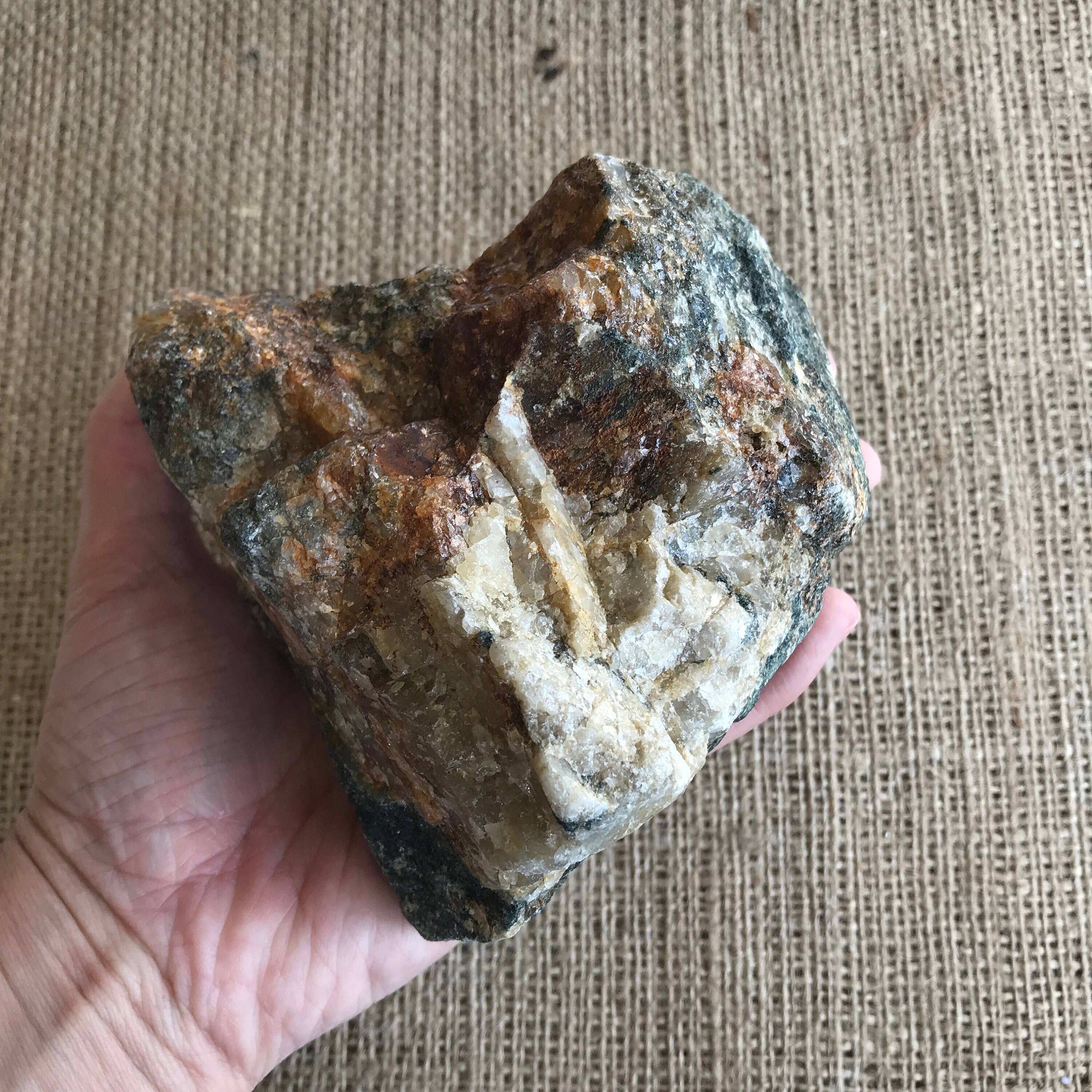 HUGE 2.9 lb SCHEELITE - 5.5 - XL Rare Fluorescent Mineral from ...