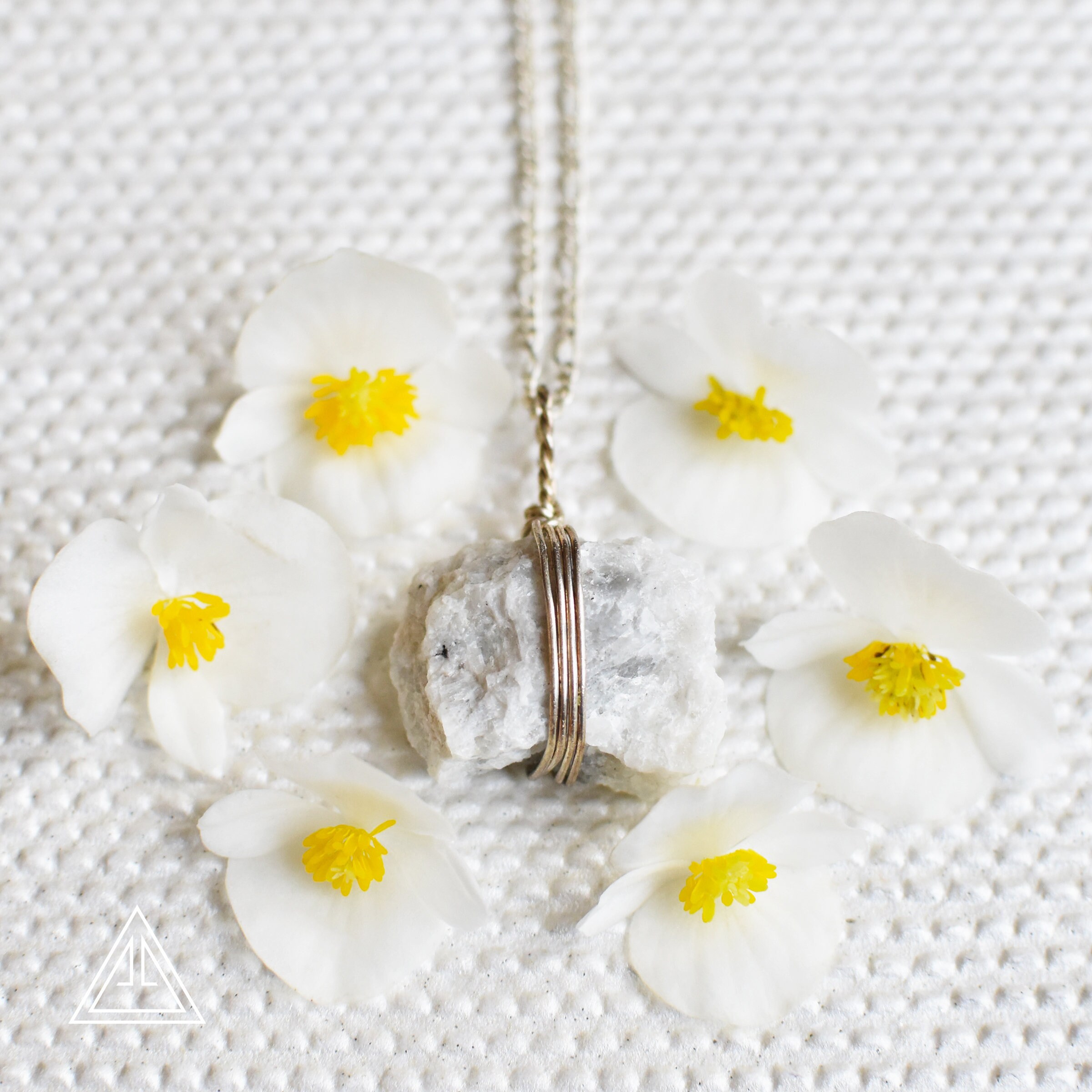 Fluorescent Wernerite necklace, unique boho rave festival jewelry, raw ...