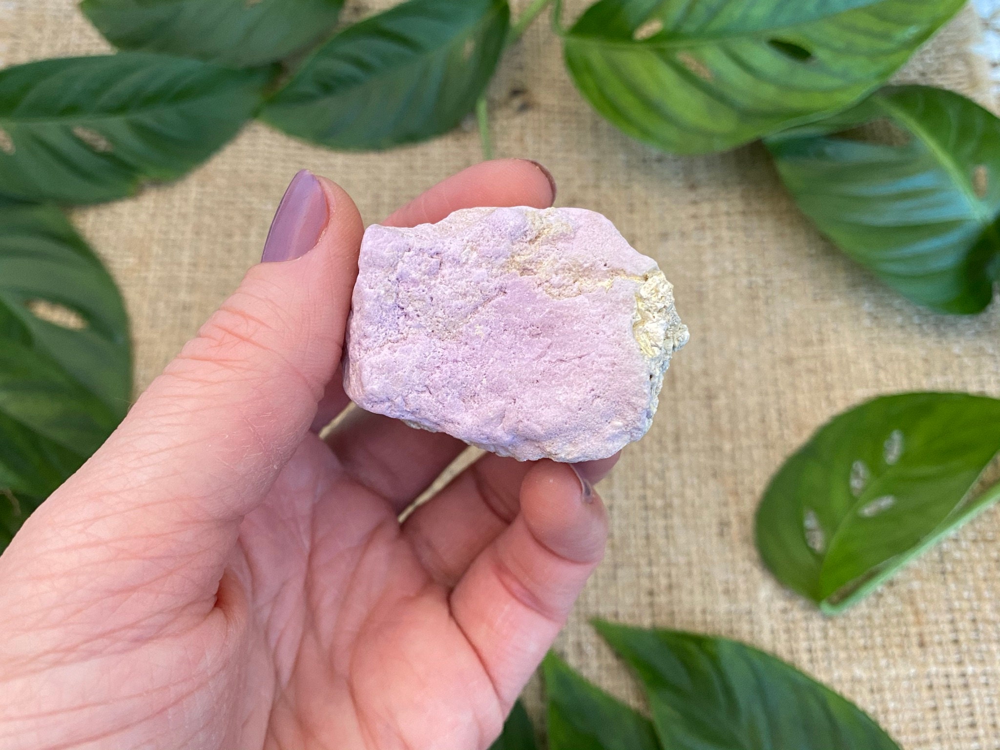 Purple Phosphosiderite from ARGENTINA - ROUGH - unpolished/ untreated ...
