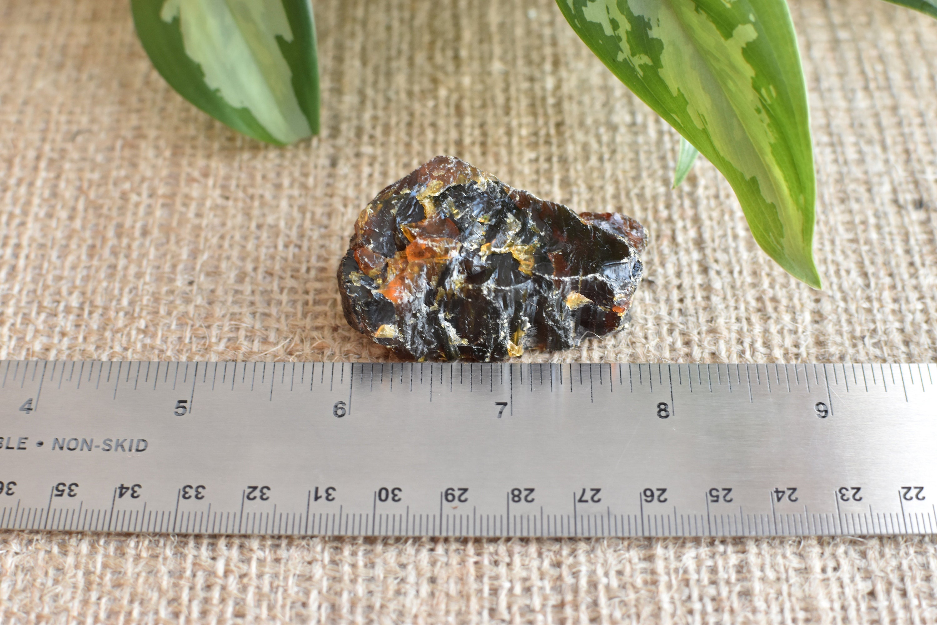 Fluorescent Amber. Deep red, orange and yellow translucent amber from ...