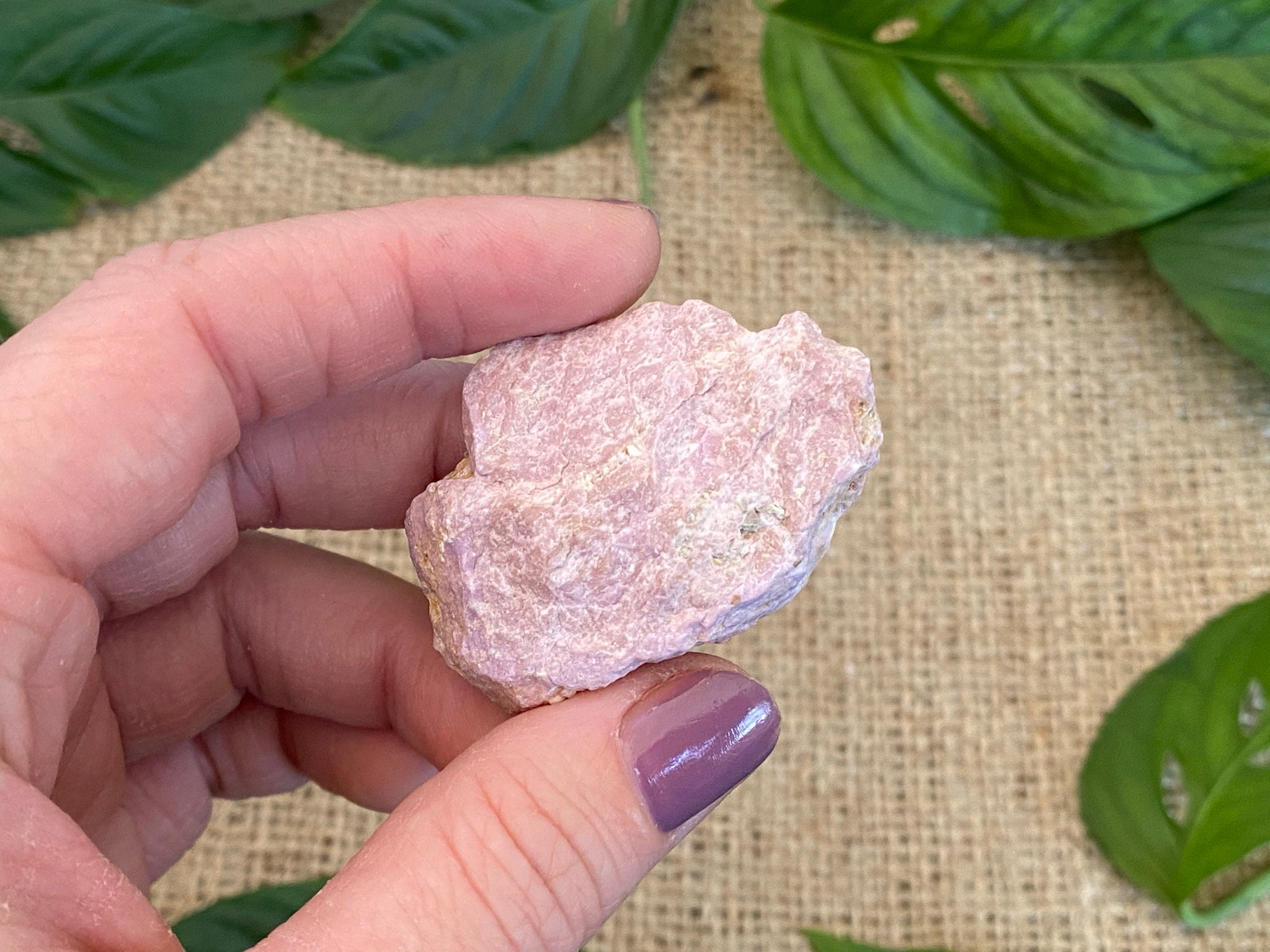 Purple Phosphosiderite from ARGENTINA- ROUGH- unpolished/ untreated ...