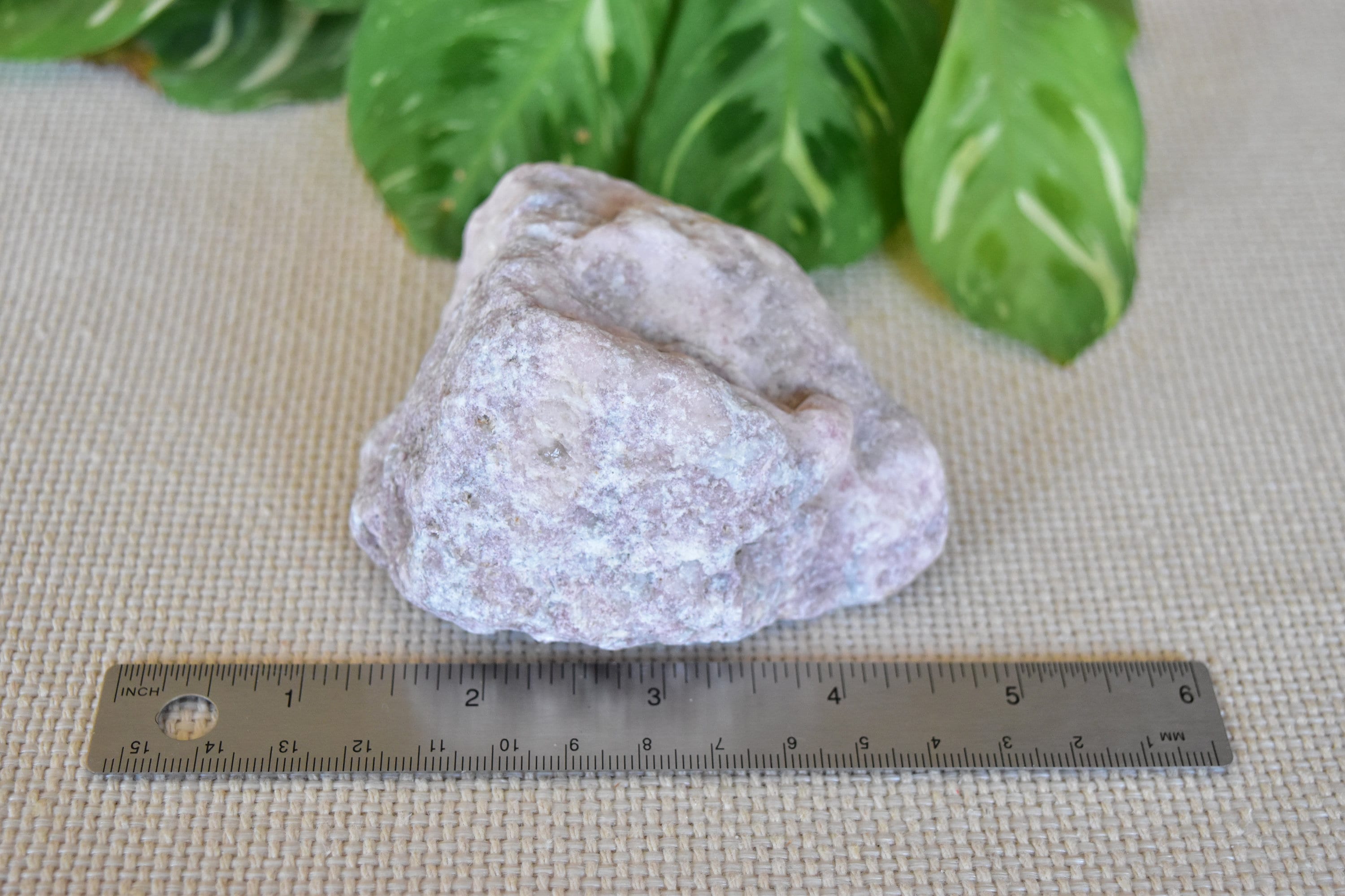 Pink PETALITE Crystal. Light Pink Color. M/L Rough Healing - Etsy