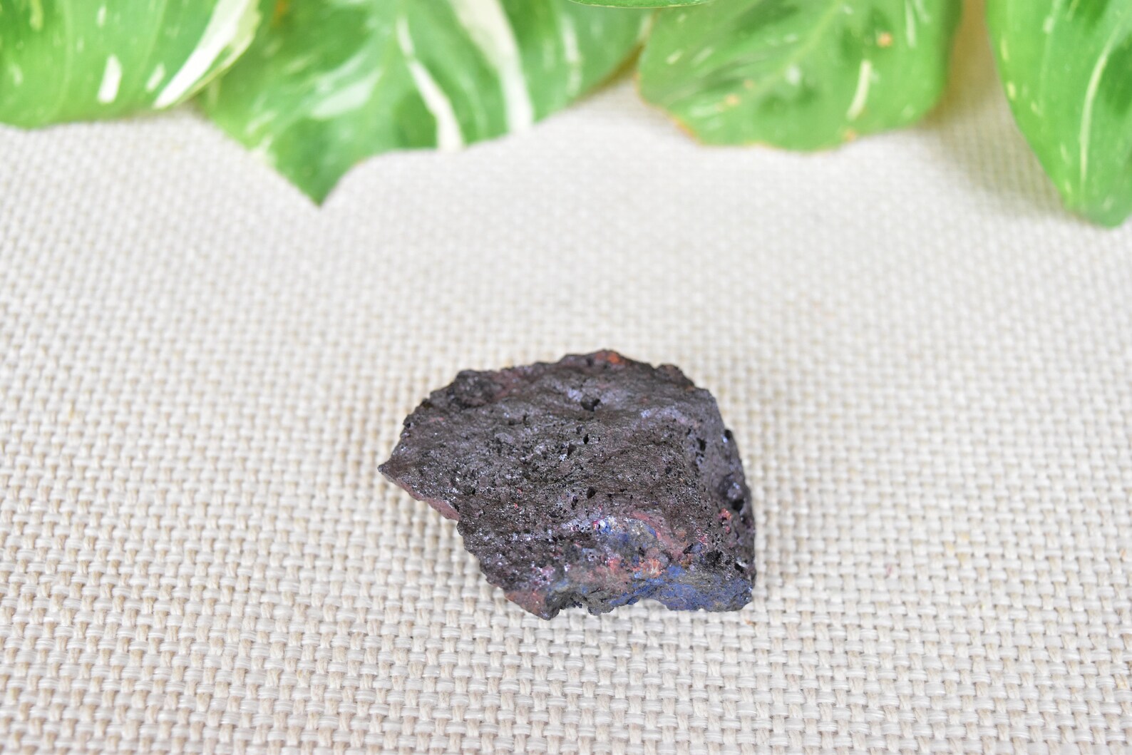 RARE TENORITE, COPPER, Zincite, and Azurite Specimen From Hettstedt ...