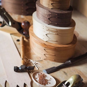 Shaker Tea Box Oval #5 Deep - Kenichi Okuno - Etsy UK