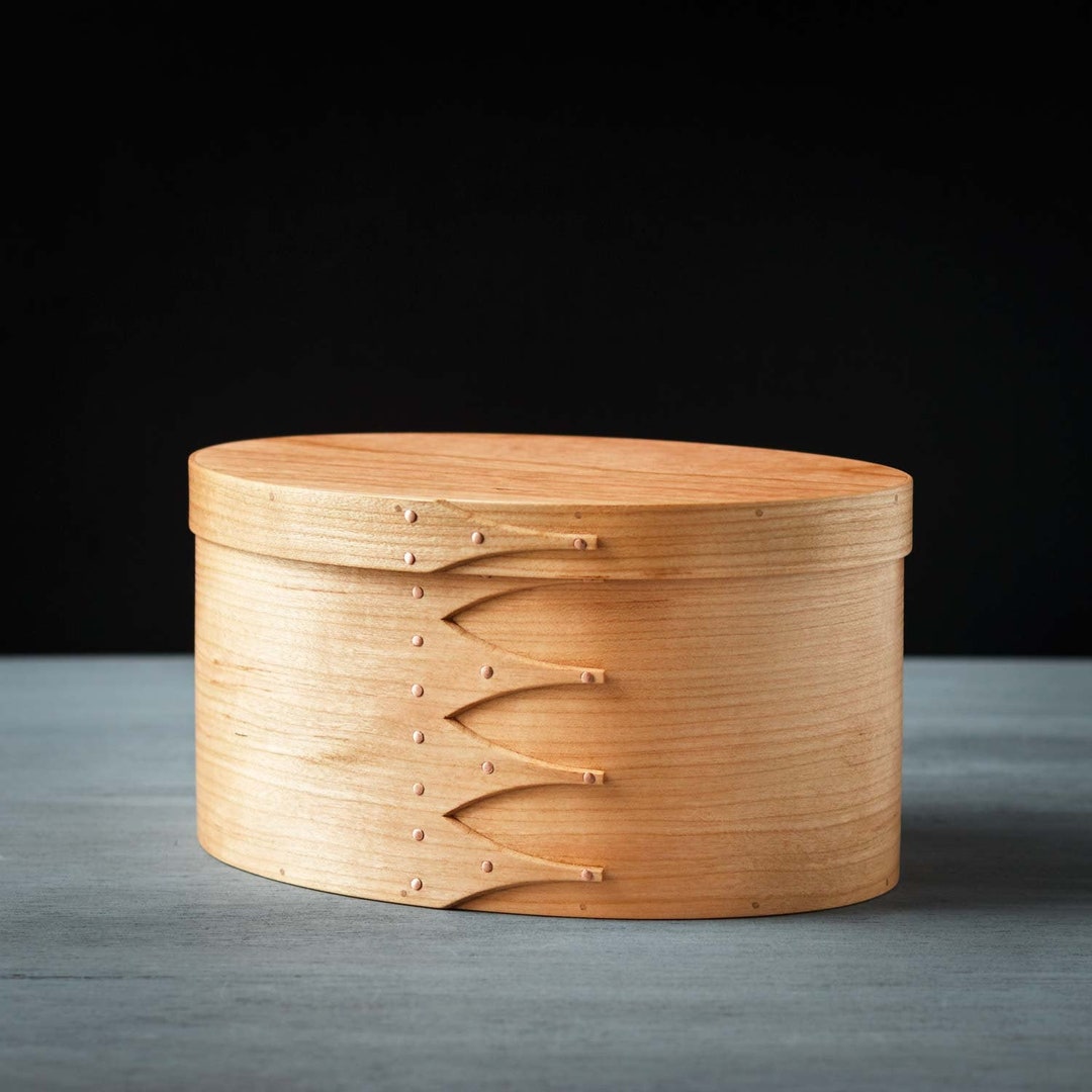 Shaker Tea Box Oval #5 Deep - Kenichi Okuno - Etsy UK