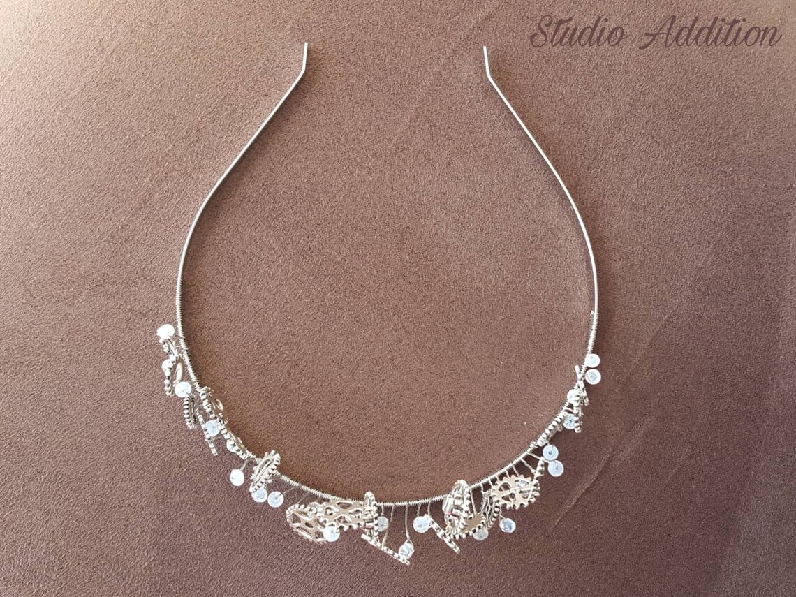 Steampunk Tiara - Wirework Tiara - Tiara Headband - Tiara Crown ...