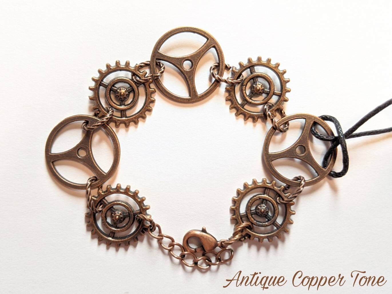 Steampunk Bracelet Steampunk Gears Gear Bracelet Steampunk Jewelry ...