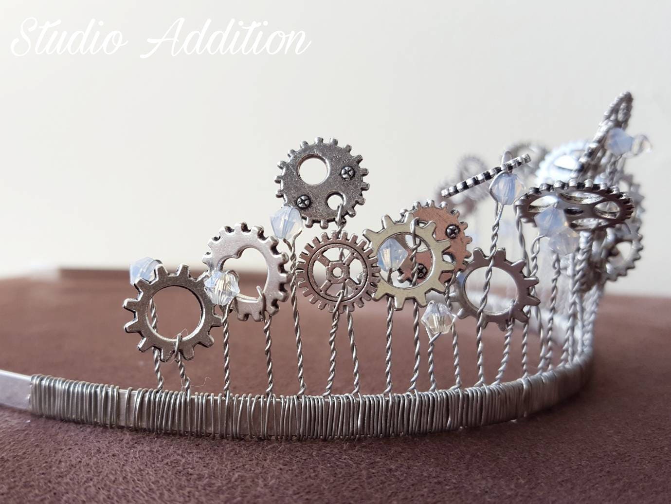 Steampunk Tiara - Wirework Tiara - Tiara Headband - Tiara Crown ...