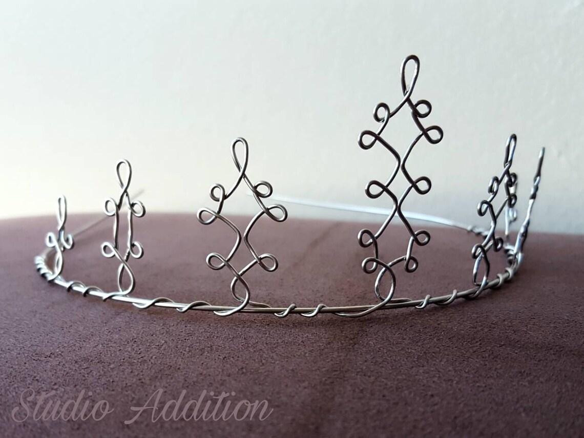 Wirework Tiara - Tiara Headband - Tiara Crown - Studio Addition ...