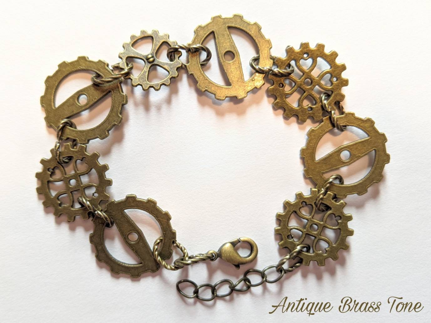 Steampunk Bracelet Steampunk Gears Gear Bracelet Steampunk Jewelry ...