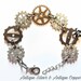Steampunk Bracelet Steampunk Gears Gear Bracelet Steampunk Jewelry ...