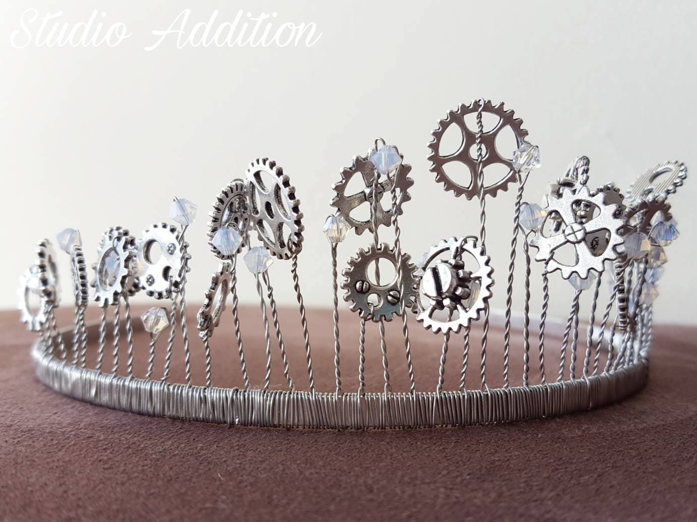 Steampunk Tiara - Wirework Tiara - Tiara Headband - Tiara Crown ...
