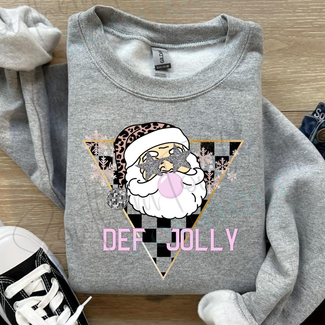 Def Jolly PNG, Santa Bubblegum PNG, Def Jolly Design, Trending ...