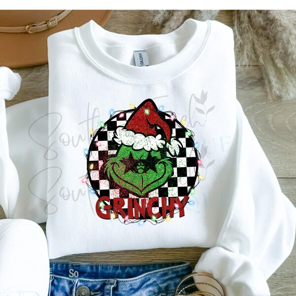 Preppy Grinch - Etsy