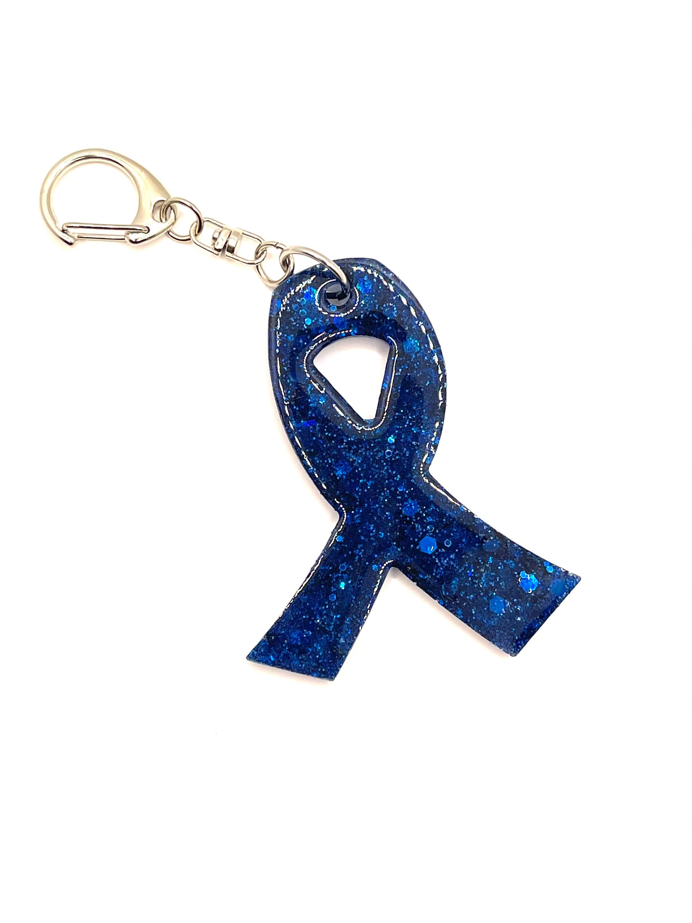 Blue Ribbon Colon Cancer Awareness | Etsy