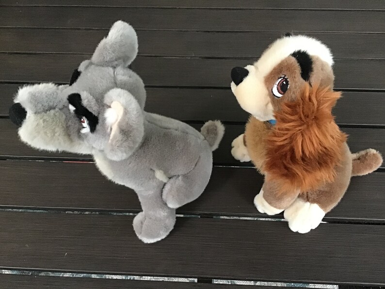 Disneys Lady and the Tramp Stuffed Animals, Disney Collectibles, Gift ...