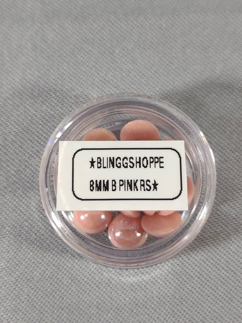 Ceramic Round Dome Stones, Hotfix Rhinestones, 8mm Iron on Rhinestones ...
