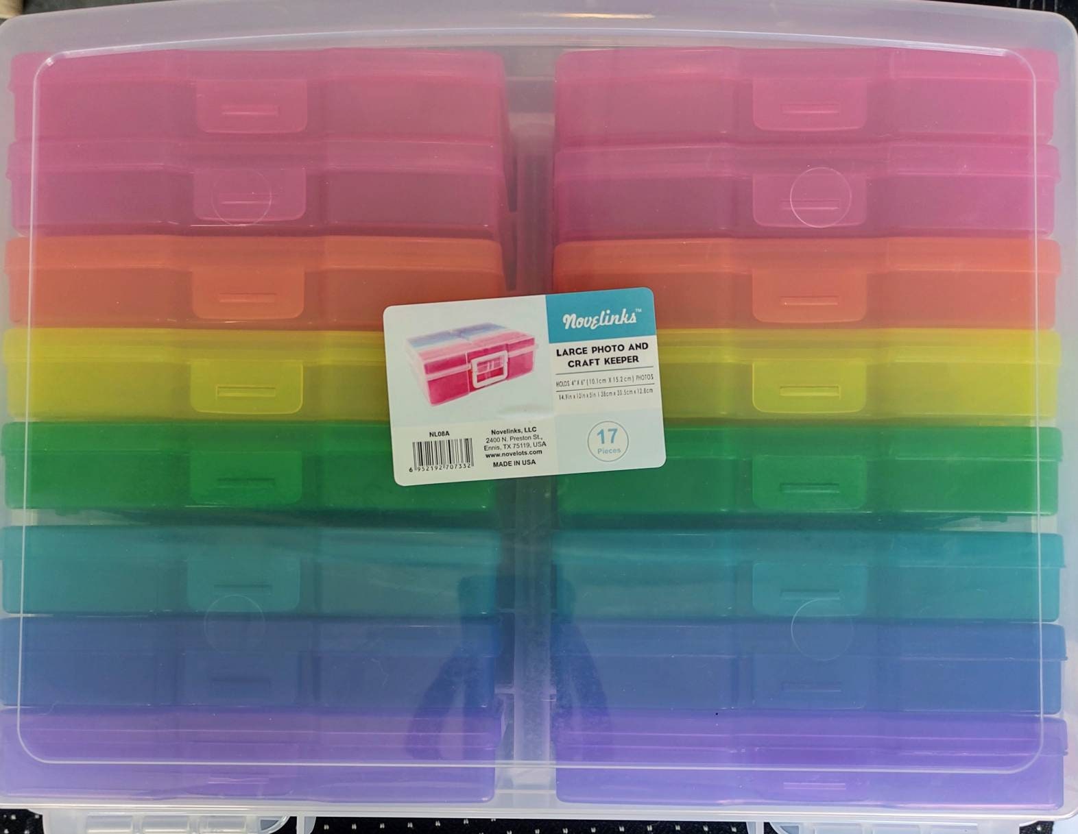 Novelinks Large Photo and Craft Keeper Papercraft Paper, Party & Kids ...