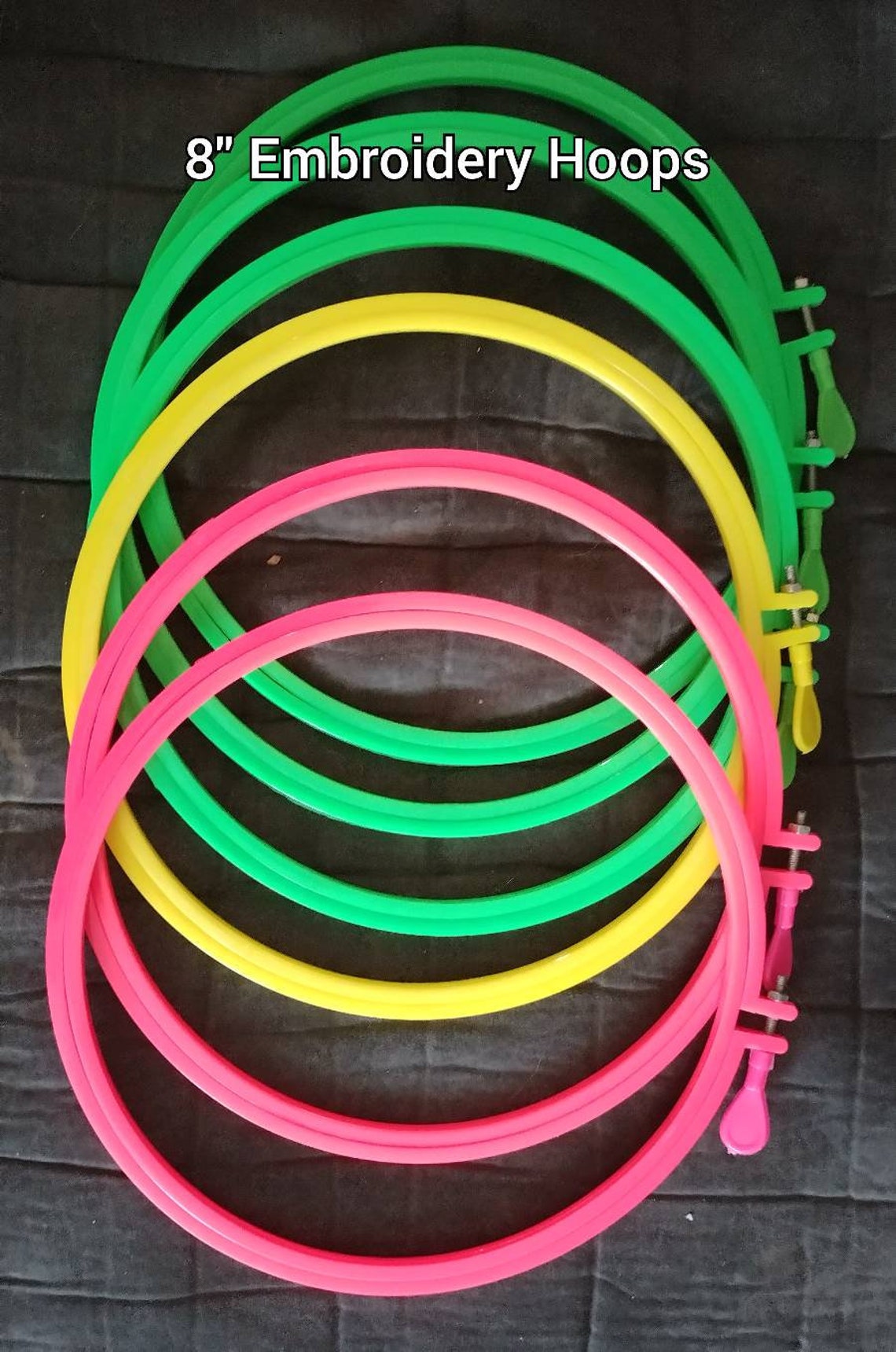Embroidery Hoops, Plastic Embroidery Hoops, Cross Stitch Supplies - Etsy