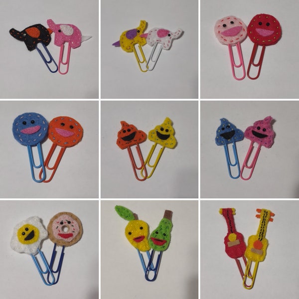 Decorative Paper Clips - Etsy