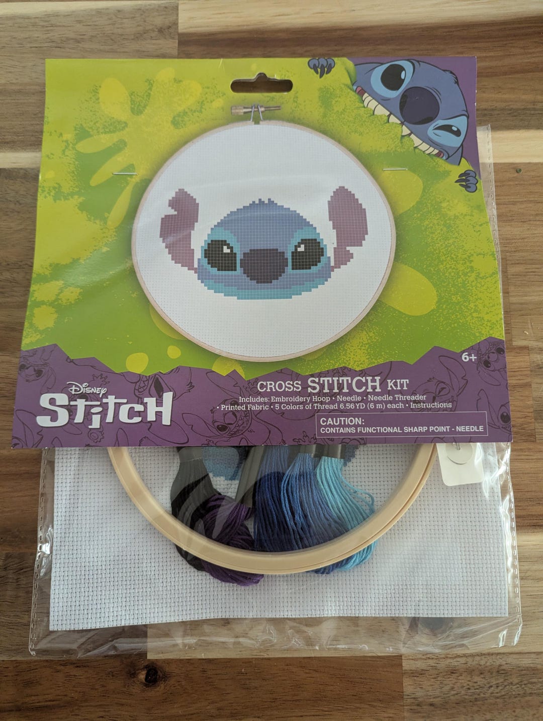 Disney Stitch Cross Stitch Kit - Etsy