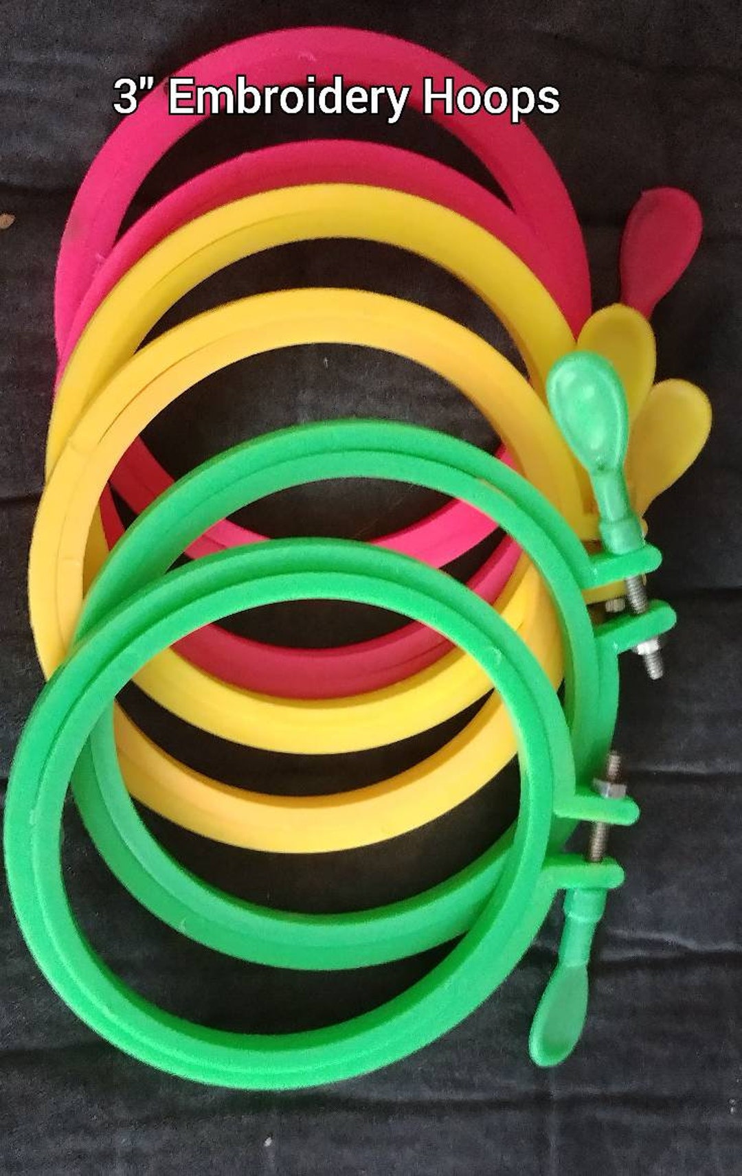Embroidery Hoops, Plastic Embroidery Hoops, Cross Stitch Supplies - Etsy
