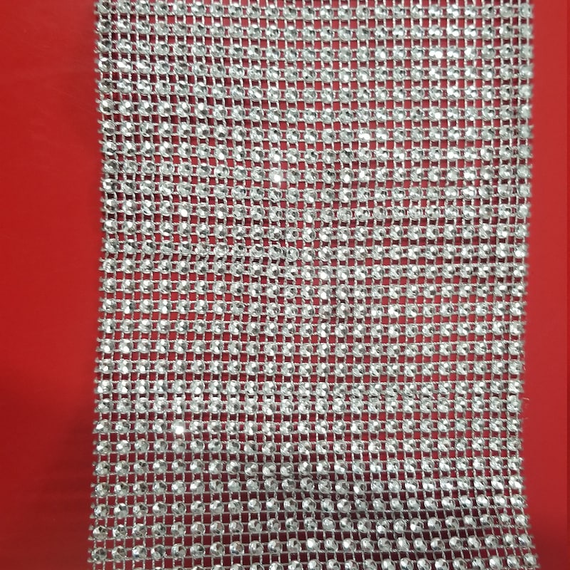 Rhinestone Mesh - Etsy