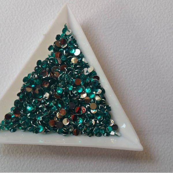 Teal Rhinestones - Etsy