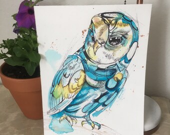 Barn Owl - Etsy
