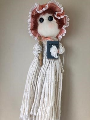 Sweet Decorative Mop Doll for Your Kitchen - Etsy