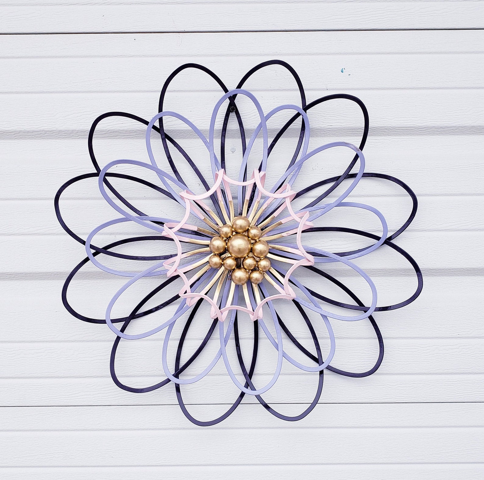 Metal Flower/ Metal Flower Wall Decor/ Large Metal Flower Wall | Etsy